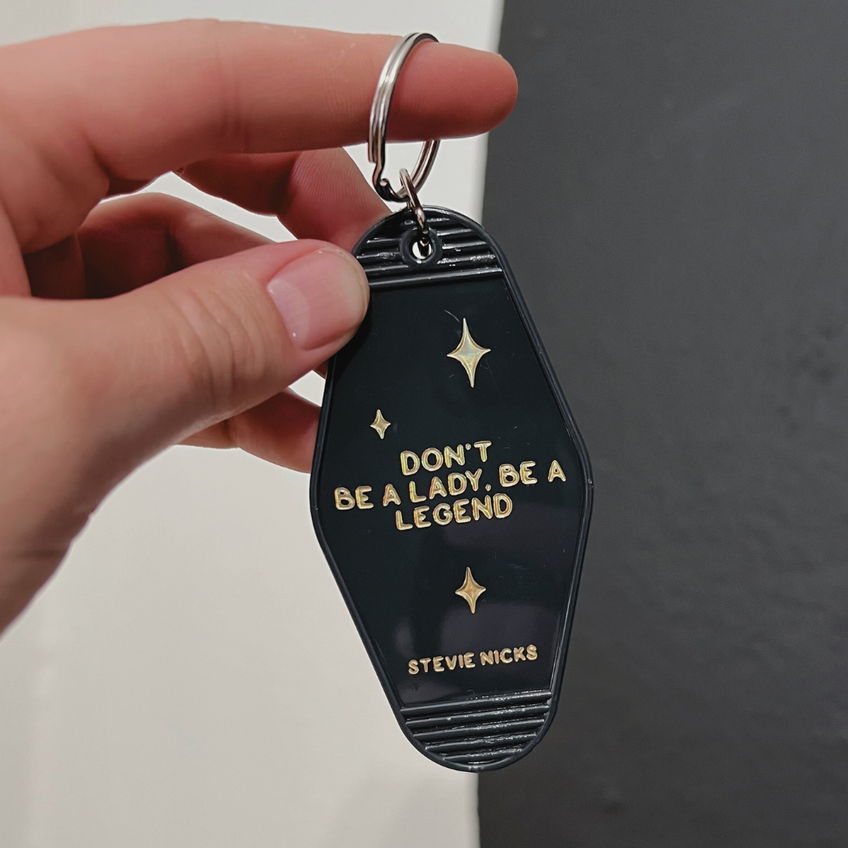 Legend Stevie // motel keychain – Hippie's Daughter