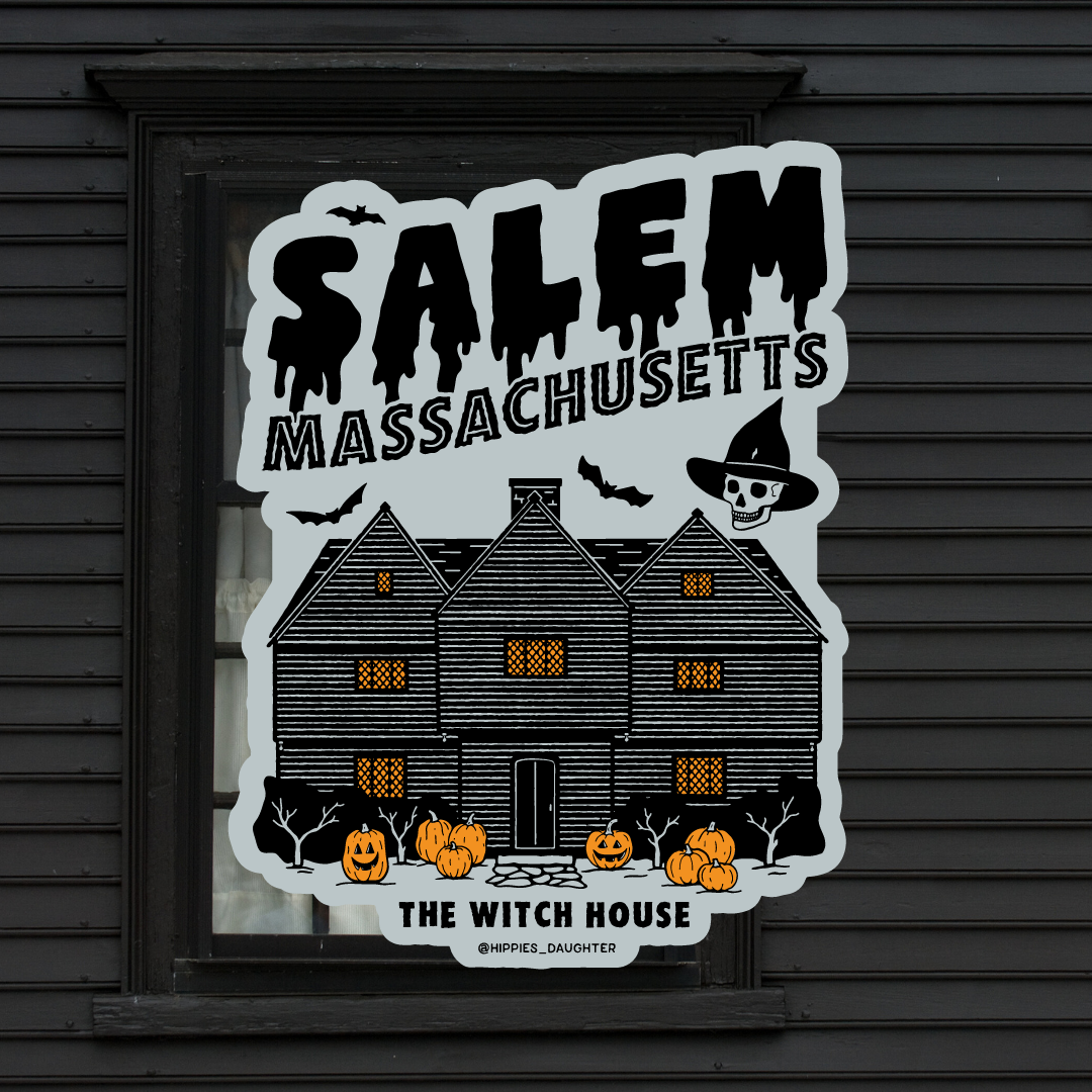 Salem Witch House // sticker – Hippie's Daughter