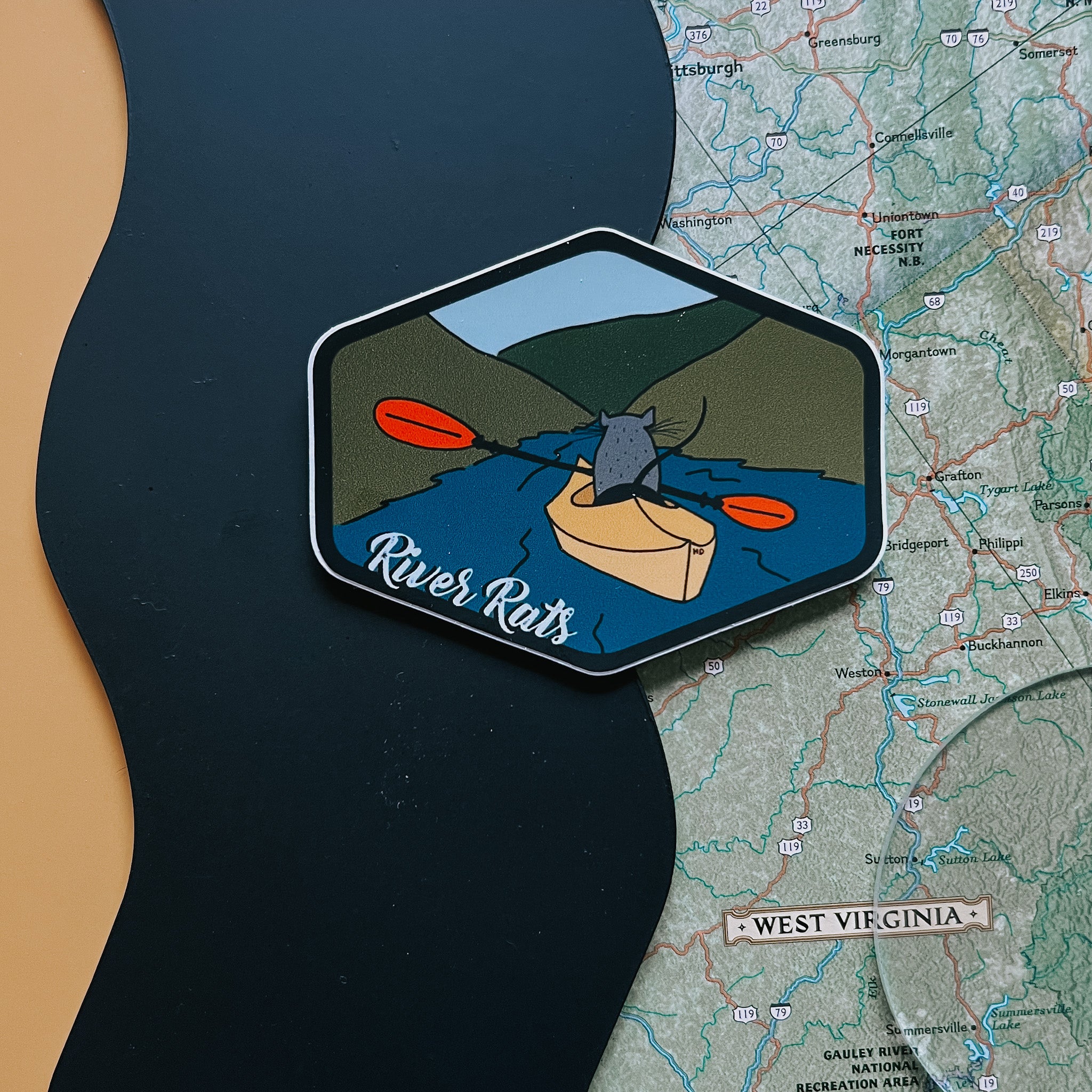 river rats // sticker – Hippie's Daughter